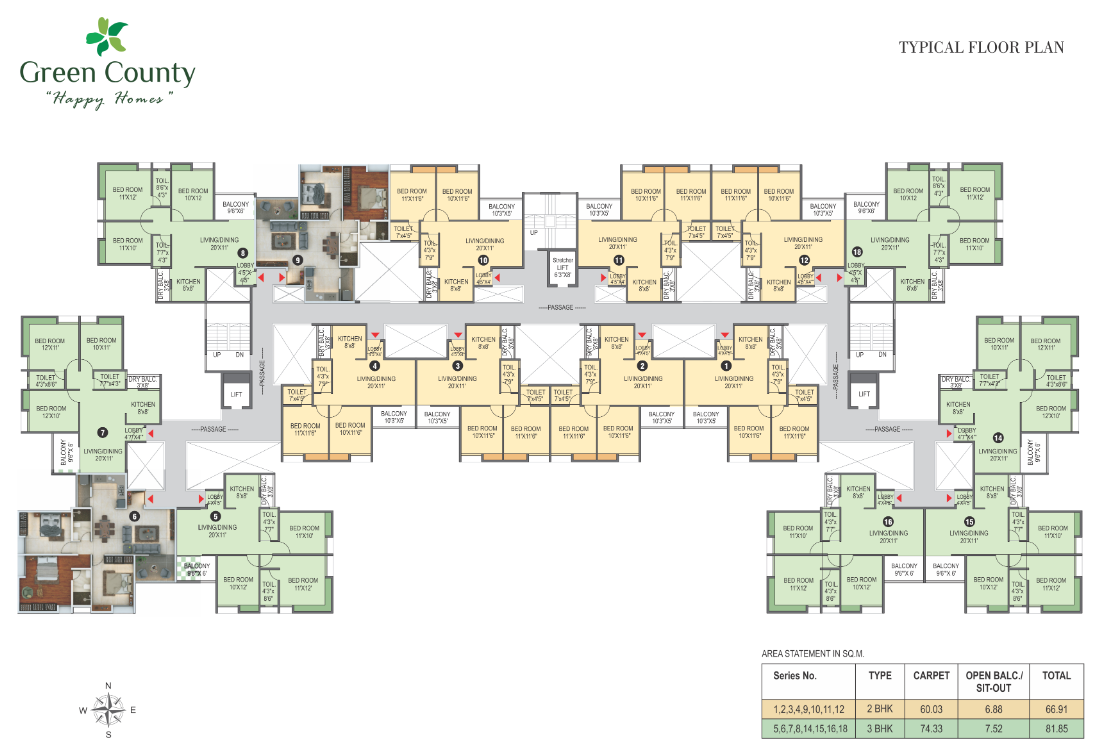 F5 Green County Phase 2 at Phursungi, Pune - NewHomeInfo