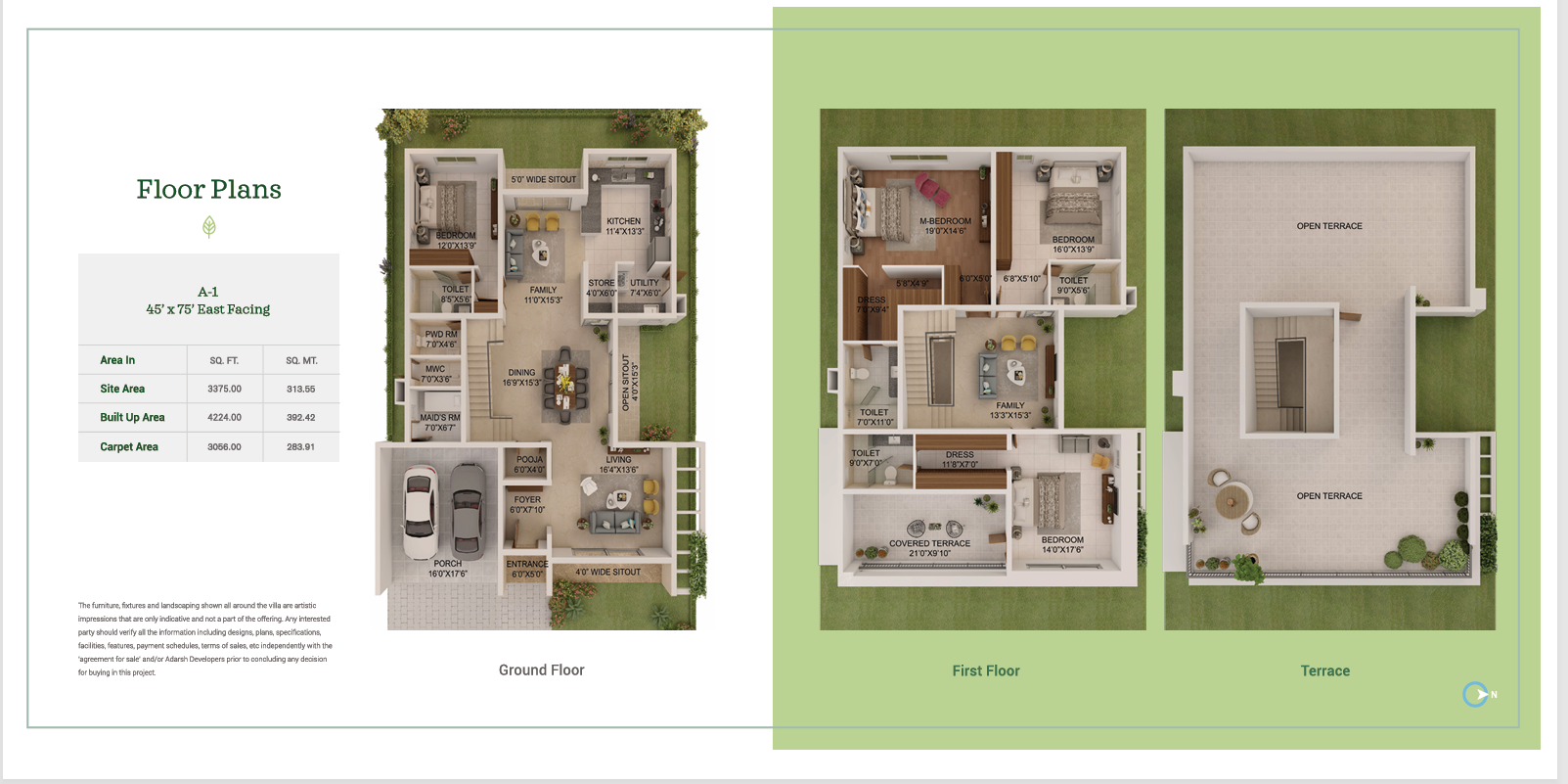 Adarsh Sanctuary at Sarjapur Road, Bengaluru – NewHomeInfo
