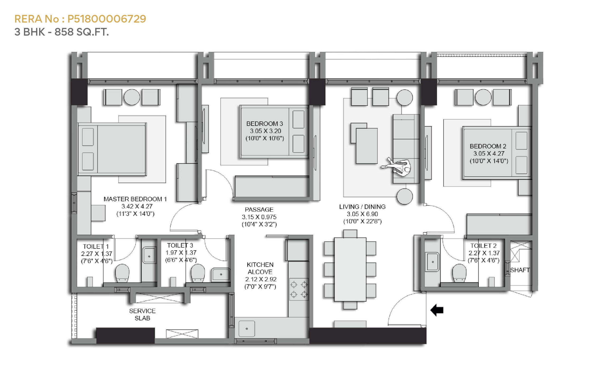 Transcon Triumph Tower 3 at Andheri West, Mumbai – NewHomeInfo